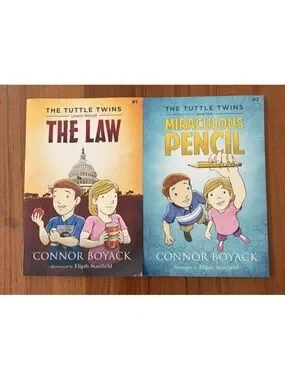 Tuttle Twins | Other | Tuttle Twins Books Set Of 3 113 By Connor Boyack ...